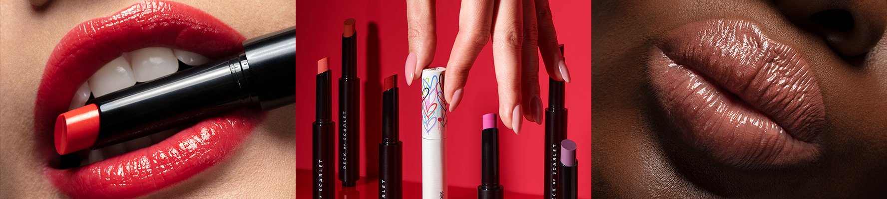 Lip Makeup: Lipstick, Lip Gloss, and Pencils - Deck of Scarlet